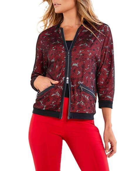 Anatomie | Jackets & Coats | New Anatomie Mesh Overlay Petalprinted ...